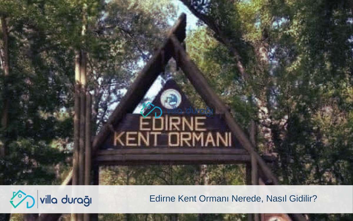 Edirne Kent Ormanı Nerede, Nasıl Gidilir? - Villa Durağı